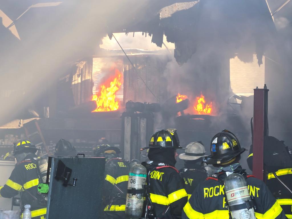 Commercial Structure Fire - Rocky Point Fire Department